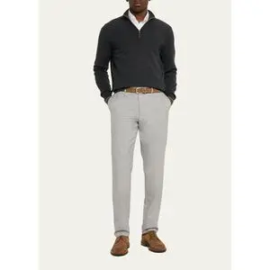 Brunello Cucinelli Cashmere Quarter-zip Sweater - Charcoal