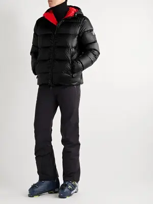 Moncler Hintertux Slim-fit Quilted Hooded Down Ski Jacket