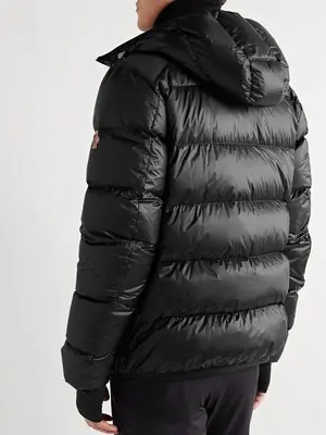 Moncler Hintertux Slim-fit Quilted Hooded Down Ski Jacket