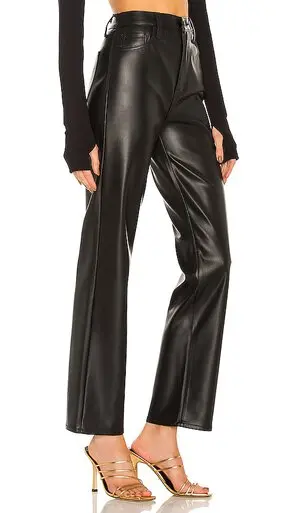 PISTOLA X Cassie Super High Straight Pant - Black
