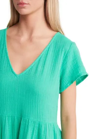 Rip Curl Crinkled Mini Dress