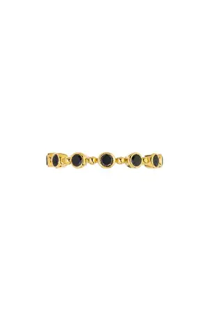 Sethi Couture Sethi Couture Bubble Diamond Band Ring Yellow