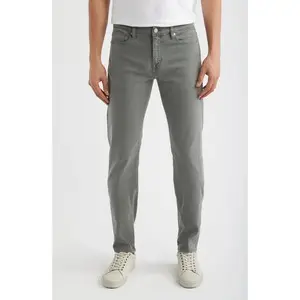 FRAME L'homme Slim Fit Five-pocket Twill Pants - Dusty Emerald