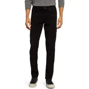 FRAME L'homme Slim Fit Five-pocket Twill Pants - Noir