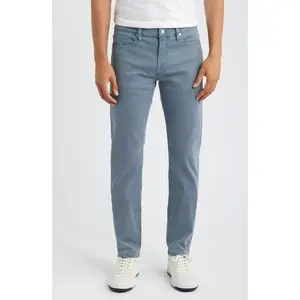 FRAME L'homme Slim Fit Five-pocket Twill Pants - Soft Blue