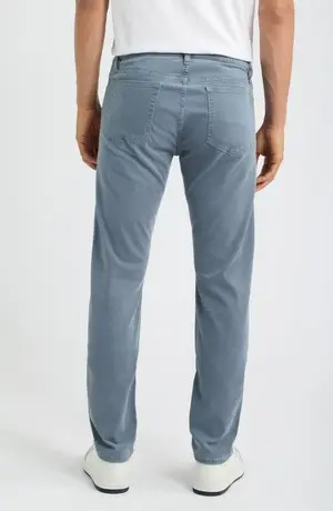 FRAME L'homme Slim Fit Five-pocket Twill Pants - Soft Blue