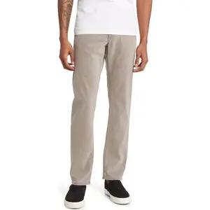 FRAME L'homme Slim Fit Five-pocket Twill Pants - Stone Grey