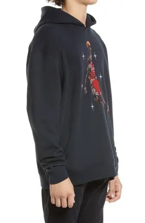 JORDAN Essential Fleece Graphic Hoodie