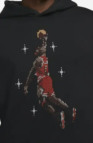 JORDAN Essential Fleece Graphic Hoodie