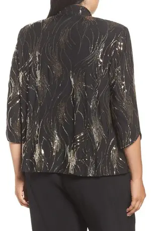 Alex Evenings Sequined Twinset