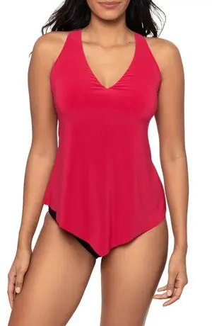 Magicsuit Taylor Tankini Top - Cosmo Red