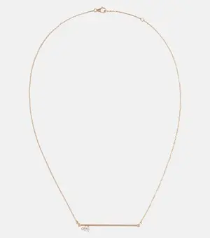 REPOSSI Serti Sur Vide 18kt Rose Gold Necklace With Diamond