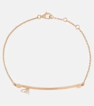 REPOSSI Serti Sur Vide 18kt Rose Bracelet With Diamond - Gold
