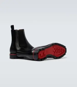 CHRISTIAN LOUBOUTIN Leather Chelsea Boots