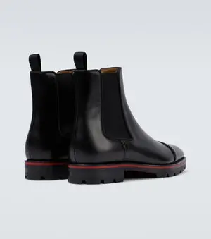 CHRISTIAN LOUBOUTIN Leather Chelsea Boots