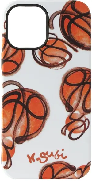 Ksubi White Hidji World Edition Basketball Iphone 12 Pro Max Case In Black  - 60% Off | Editorialist
