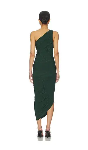 Norma Kamali Diana Gown - Dark Emerald