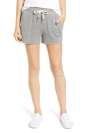 Splendid Dream Slub Shorts - Heather Grey