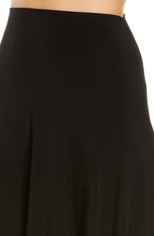Norma Kamali Bias Cut High-low Hem Cover-up Skirt
