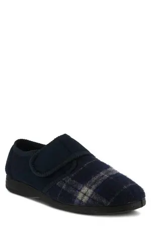 SPRING STEP SHOES Boris Slipper - Navy Multi