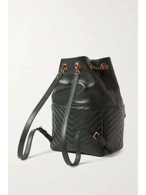 Saint Laurent Joe' Quilted Leather Backpack