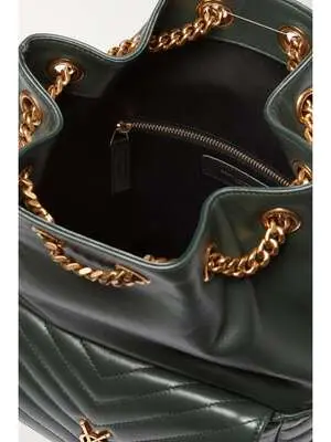 Saint Laurent Joe' Quilted Leather Backpack