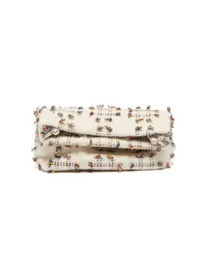 Gabriela Hearst - Phoebe A Checked Cashmere Clutch