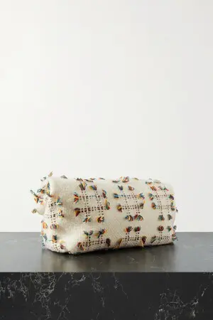 Gabriela Hearst - Phoebe A Checked Cashmere Clutch