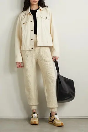 Khaite Josephine Cashmere Track Pants