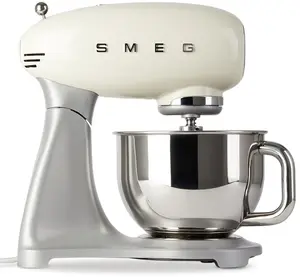 SMEG SMEG Beige Retro-Style Stand Mixer - Cream