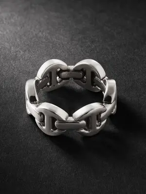 Hoorsenbuhs Tri-link Sterling Ring