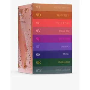 MORPHE The Fine Nine Artistry Holiday Vault Nine-piece Eyeshadow Palette Gift Set Worth £102 9x11.1g