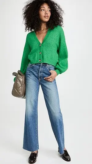 SLVRLAKE Grace Wide Leg Jeans - Laurel Canyon