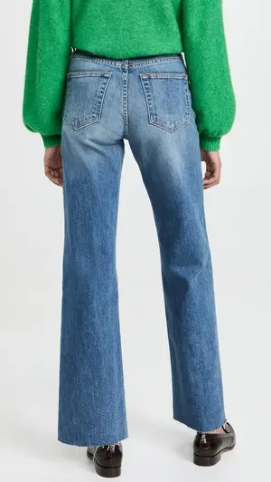 SLVRLAKE Grace Wide Leg Jeans - Laurel Canyon