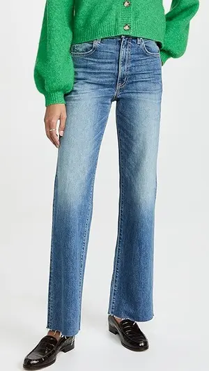 SLVRLAKE Grace Wide Leg Jeans - Laurel Canyon