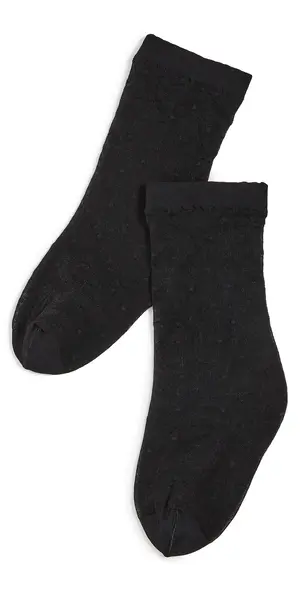 Falke Dot 15 Den Anklet Socks - Black