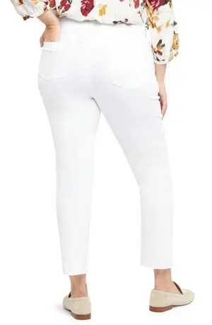 NYDJ Sheri Raw Hem Ankle Slim Jeans