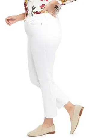 NYDJ Sheri Raw Hem Ankle Slim Jeans