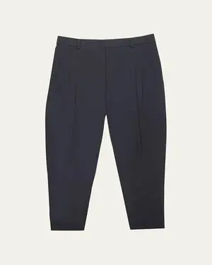 3.1 Phillip Lim Drop-crotch Tapered Trousers - Black