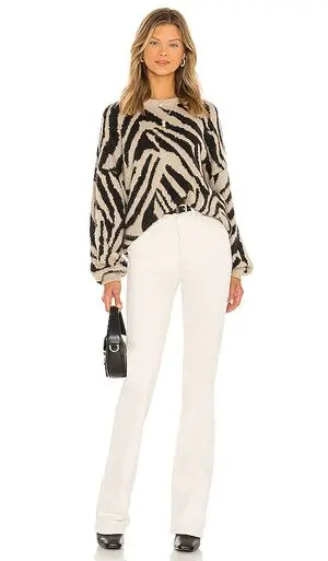 Show Me Your Mumu Duke Sweater In Neutral,black