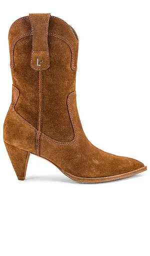 Larroude Thelma Bootie In Brown