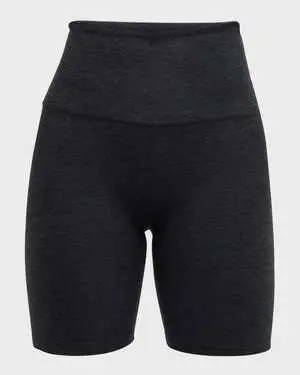 Beyond Yoga High-waisted Biker Shorts - Black