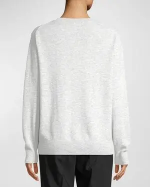 Vince Weekend V-Neck Cashmere Pullover White