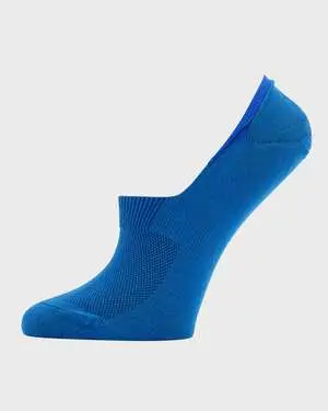 Pantherella Pantherella Seville Short Invisible Socks Bright Blue 15