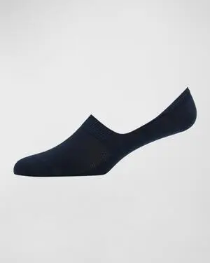 Pantherella Seville Short Invisible Socks - Navy