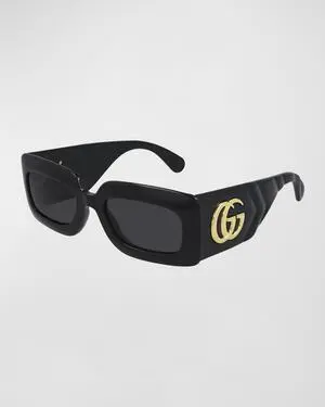 Gucci Oversized Rectangular Sunglasses
