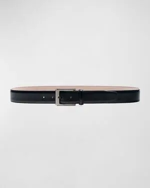 Magnanni Magnanni Vega Leather Belt Black