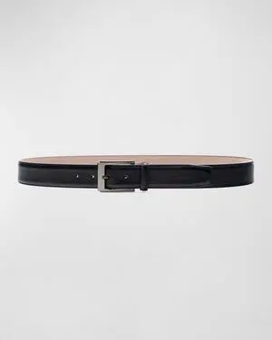 Magnanni Magnanni Vega Leather Belt Grey