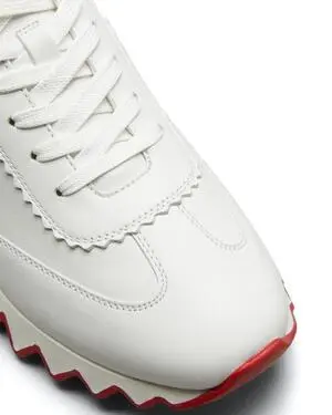 CHRISTIAN LOUBOUTIN Loubishark Donna Runner Sneakers - Bianco