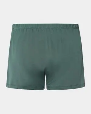 Hanro Apos;s Sporty Mercerized Cotton Boxers - Herbal Tea